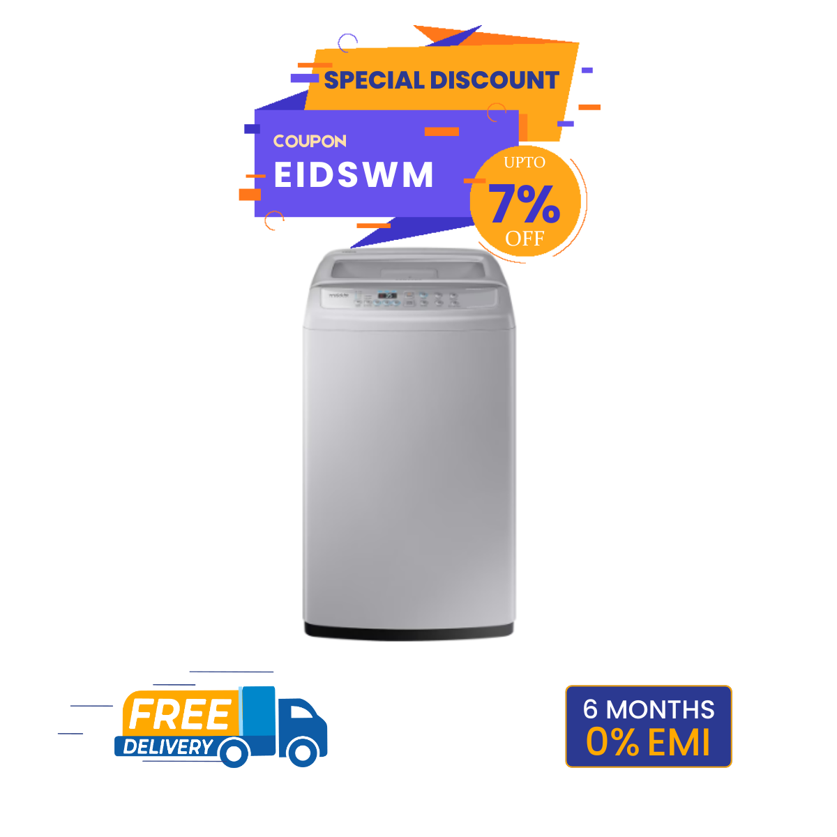 Best Price Washing Machine Samsung, Electra, Whirlpool